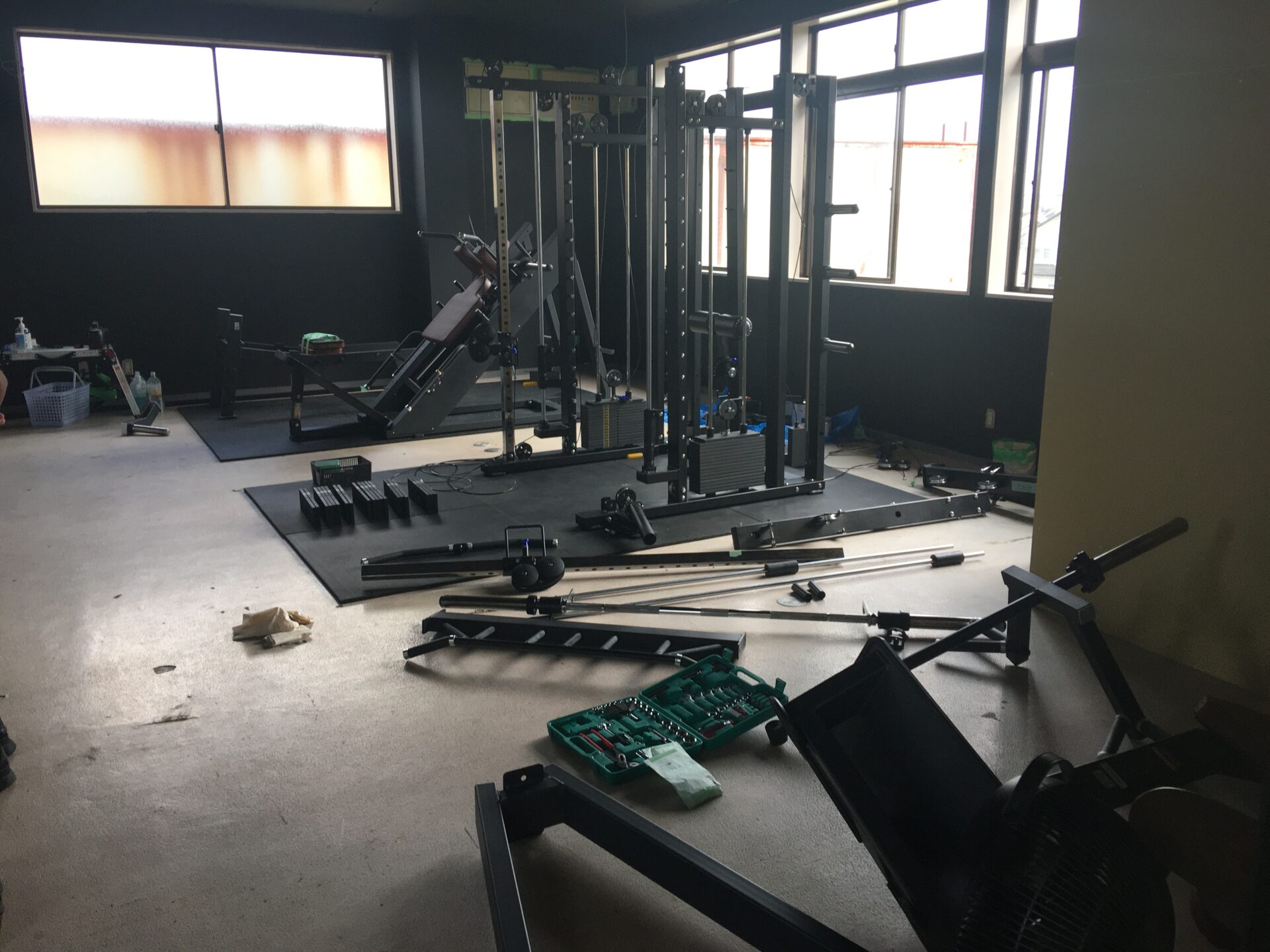 ジムが出来るまで…その⑤ – BODY GARAGE